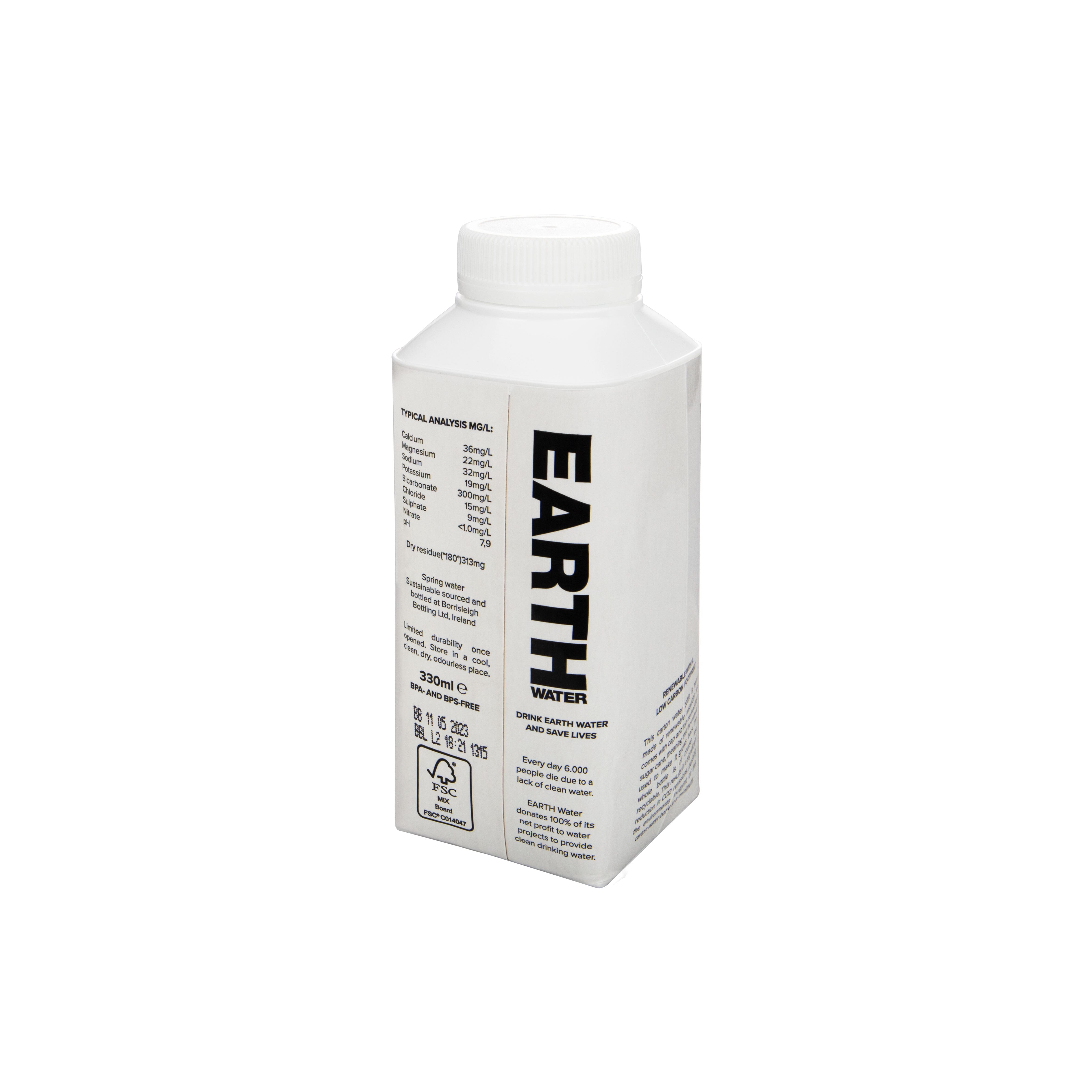 EARTH Water Tetra Pak 330 ml