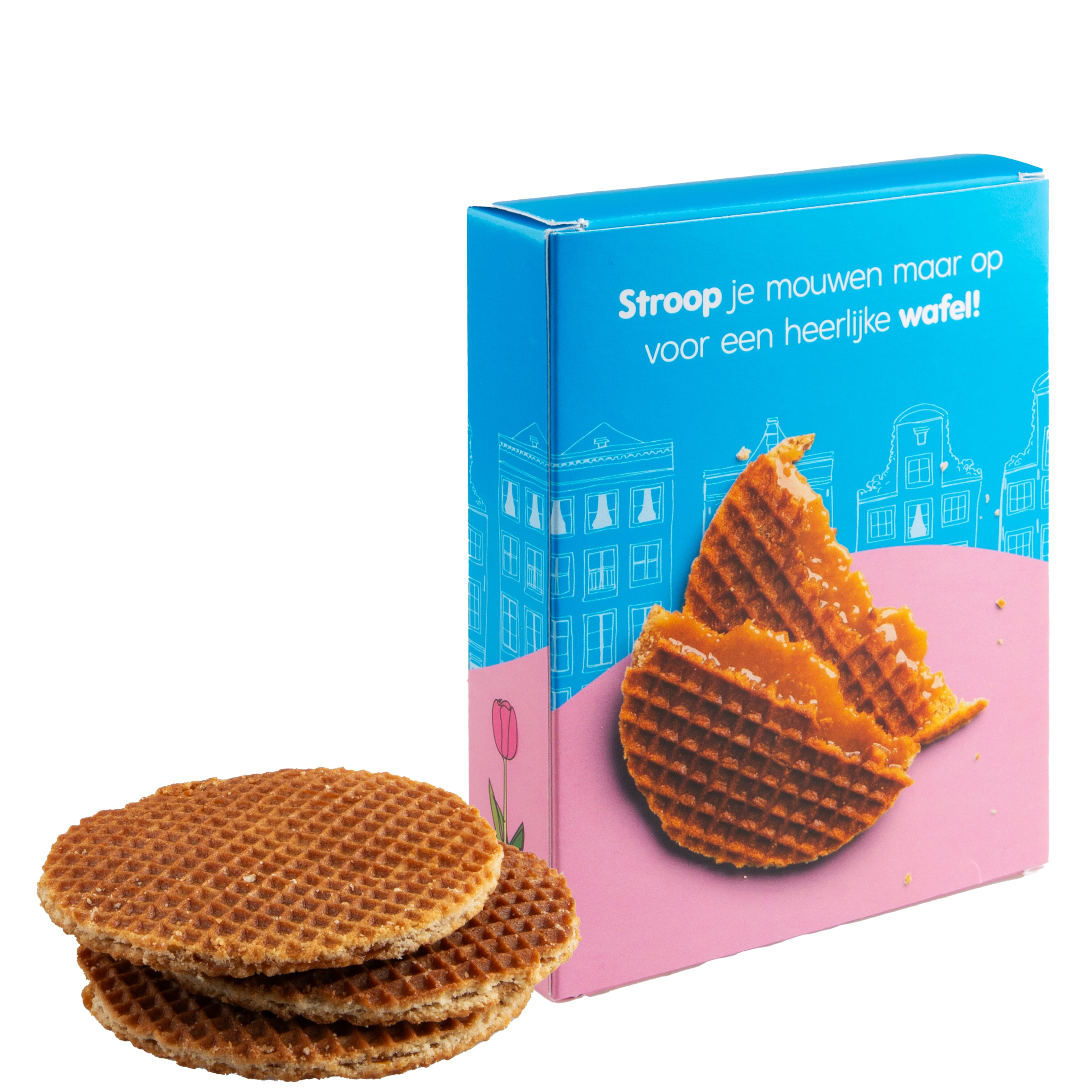 Doosje met 3 roomboter stroopwafels